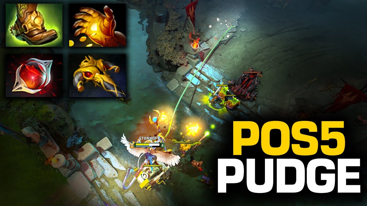 🔥 HIGH IMPACT SUPPORT PUDGE - EPIC NO ESCAPE HOOKS | Pudge Official ...