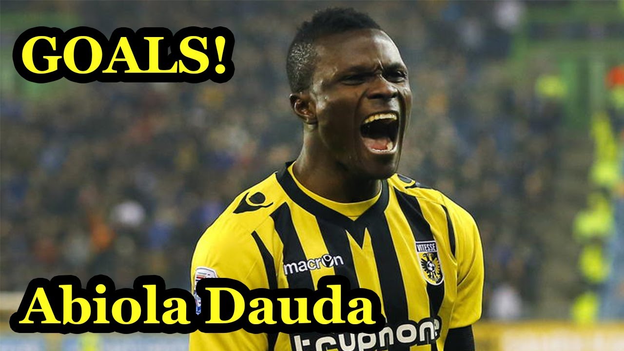 Abiola Dauda Vitesse Doelpunten 2014=2016 - YouTube