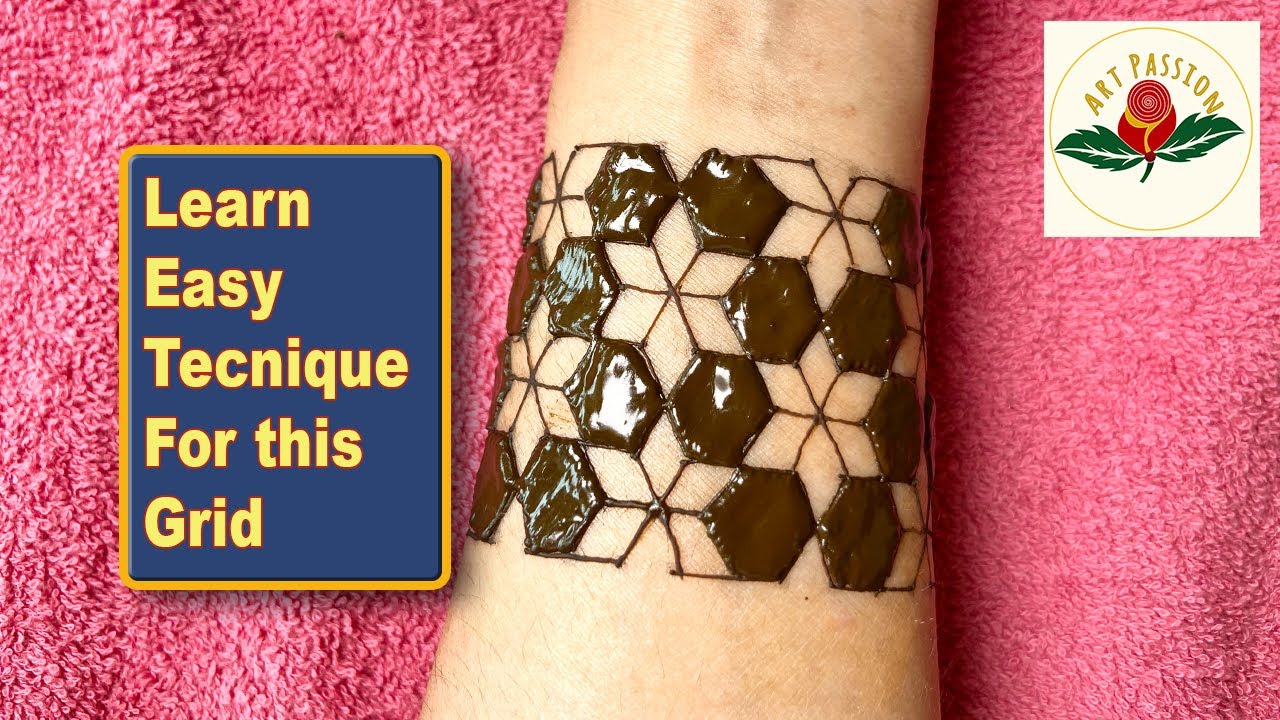 Learn to draw geometric checks with easy method : Popular geometric ...
