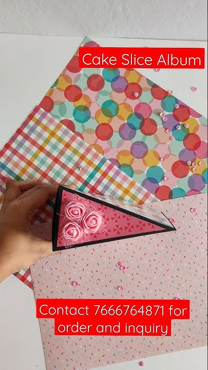 Cake Slice Scrapbook #shorts - YouTube