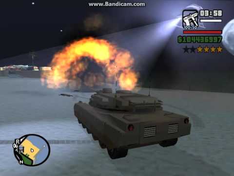 GTA San Andreas Rhino (Tank) - YouTube