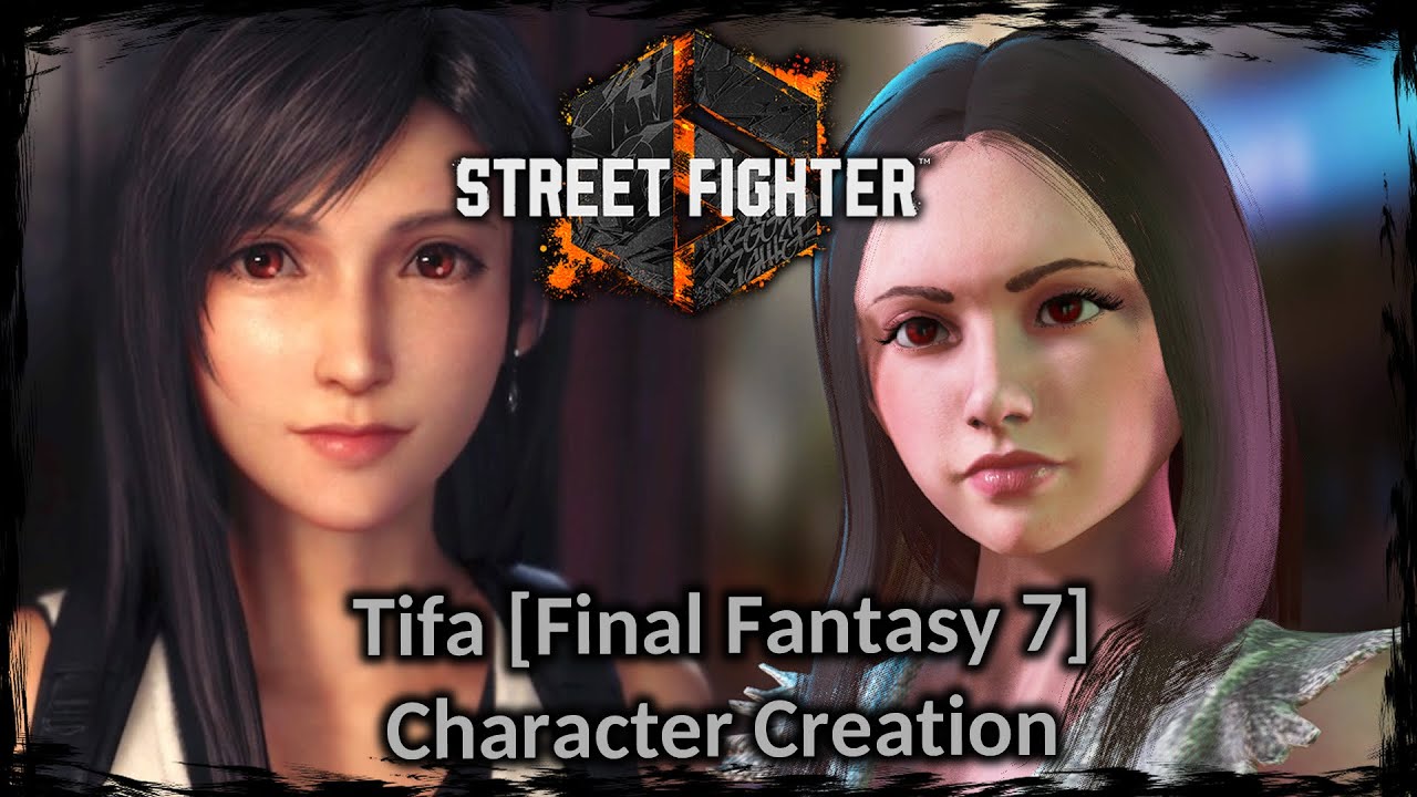 STREET FIGHTER 6 || Tifa [Final Fantasy 7] - Female Character Creation ...