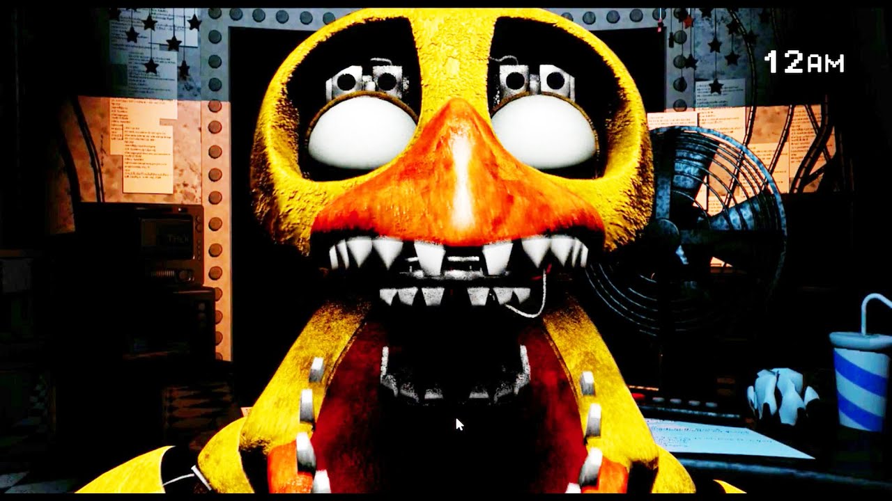 One Night At Chica's - All Jumpscares - YouTube
