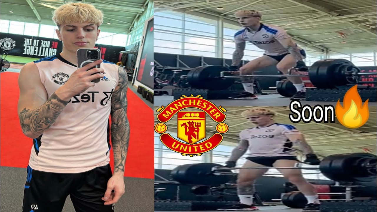 Yes🔥 Garnacho retorn early to gym ahead of group training,Ten Hag ...
