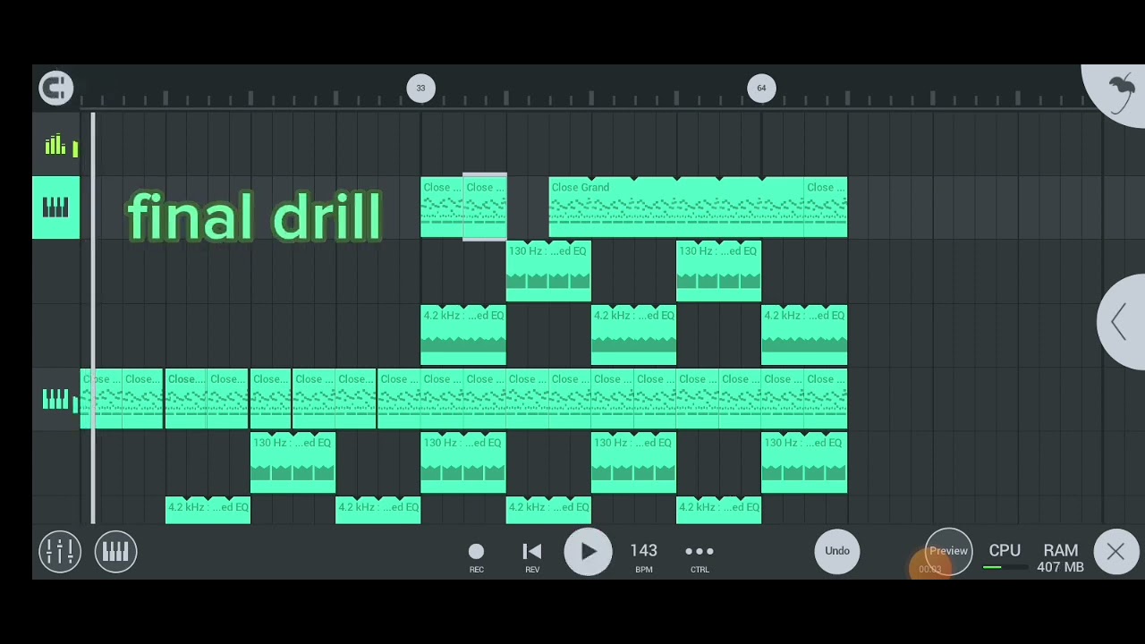how to make a drill beat in fl studio mobile "quite " _ p3 beatz , @_RadicalBeatz - YouTube