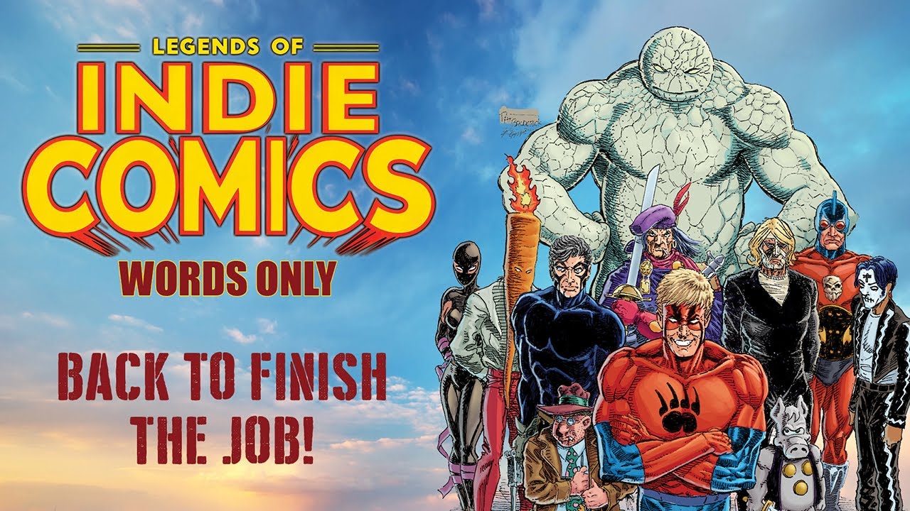 Legends of Indie Comics: Words Only - Kickstarter Preview - YouTube