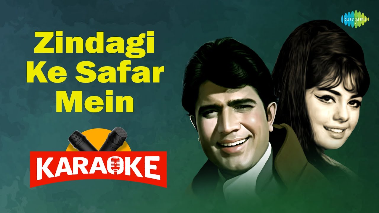 Zindagi Ke Safar Mein - Karaoke With Lyrics | Kishore Kumar | Rahul Dev ...