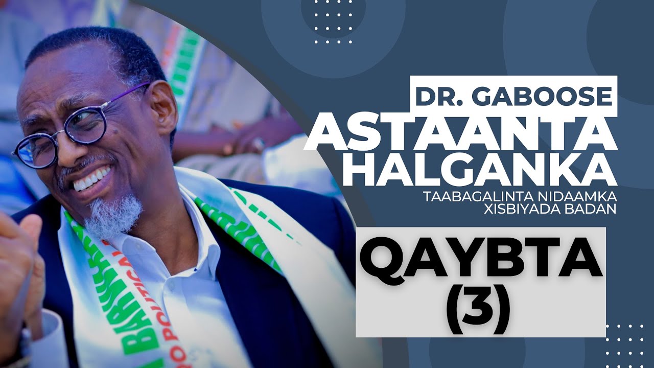 DR. GABOOSE: Astaanta Halganka Taabogalinta Nidaamka Xisbiyada Badan ...