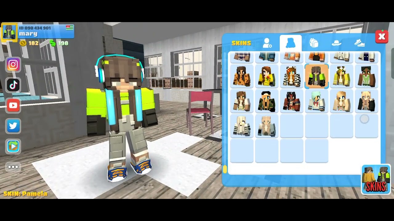 My daily life routine in school craft party I love this game 🥰🥰🥰🥰 - YouTube