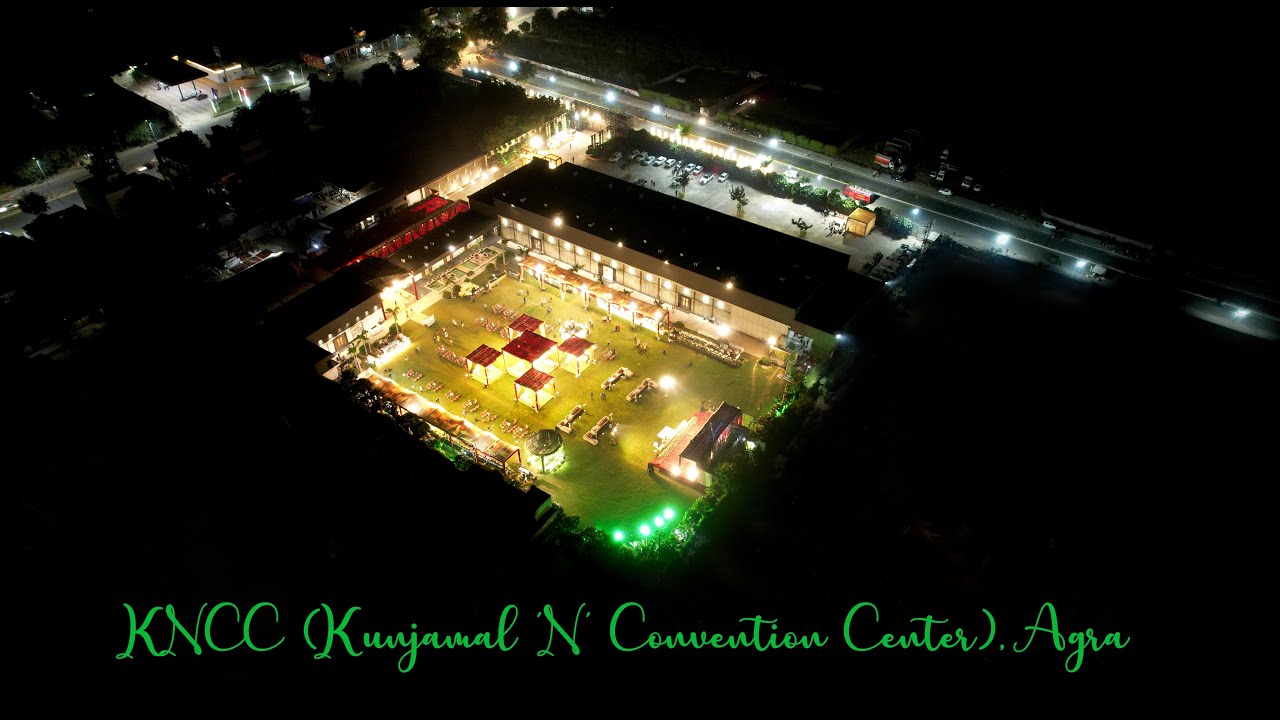 KNCC (Kunjamal 'N' Convention Center), Agra I Drone Shoot I Best Drone ...
