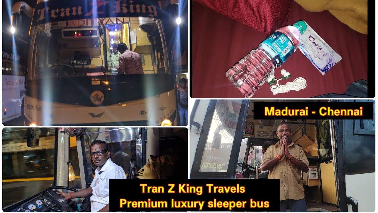 Tran Z King Travels bus review | Madurai - Chennai | Premium luxury ...