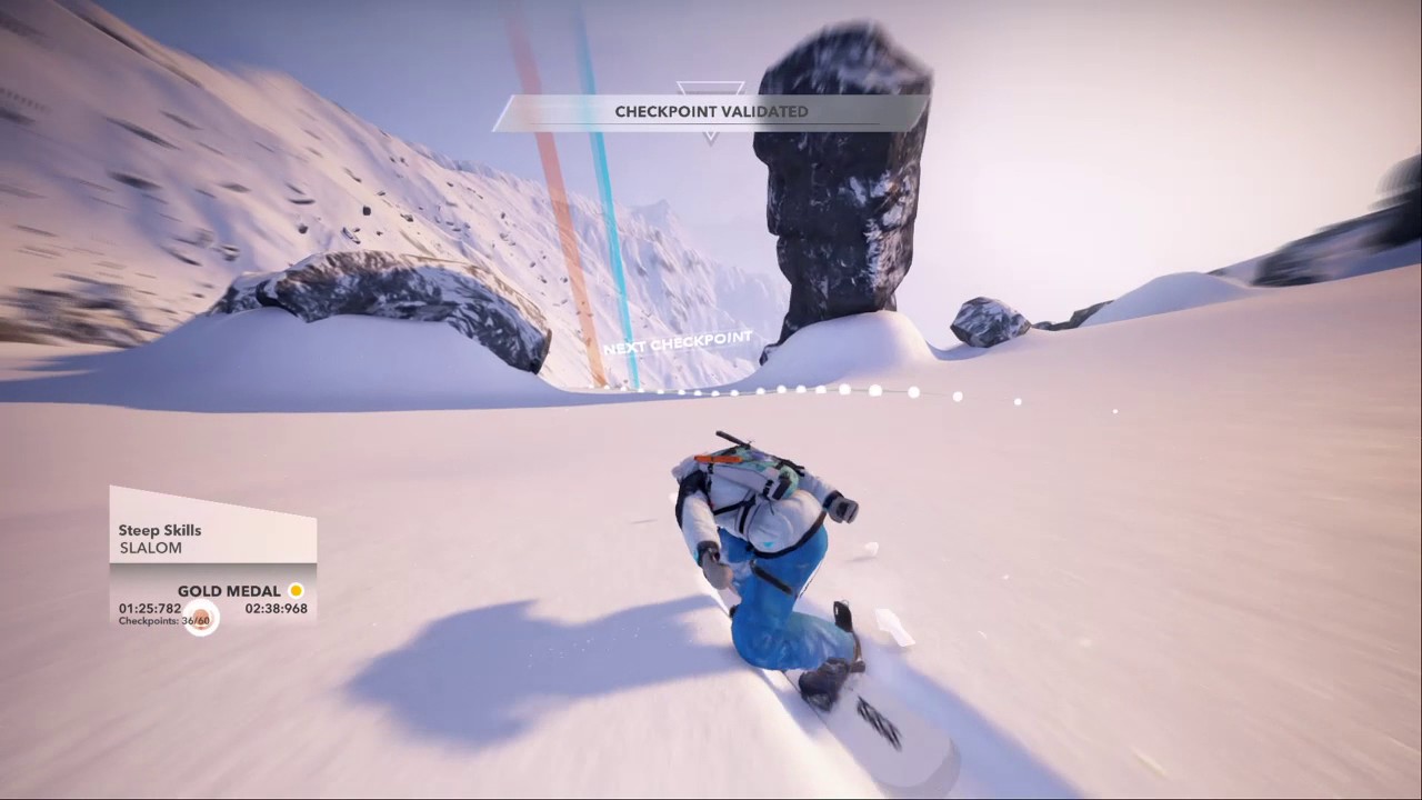 STEEP: Slalom Skills,Three Star GOLDED! - YouTube