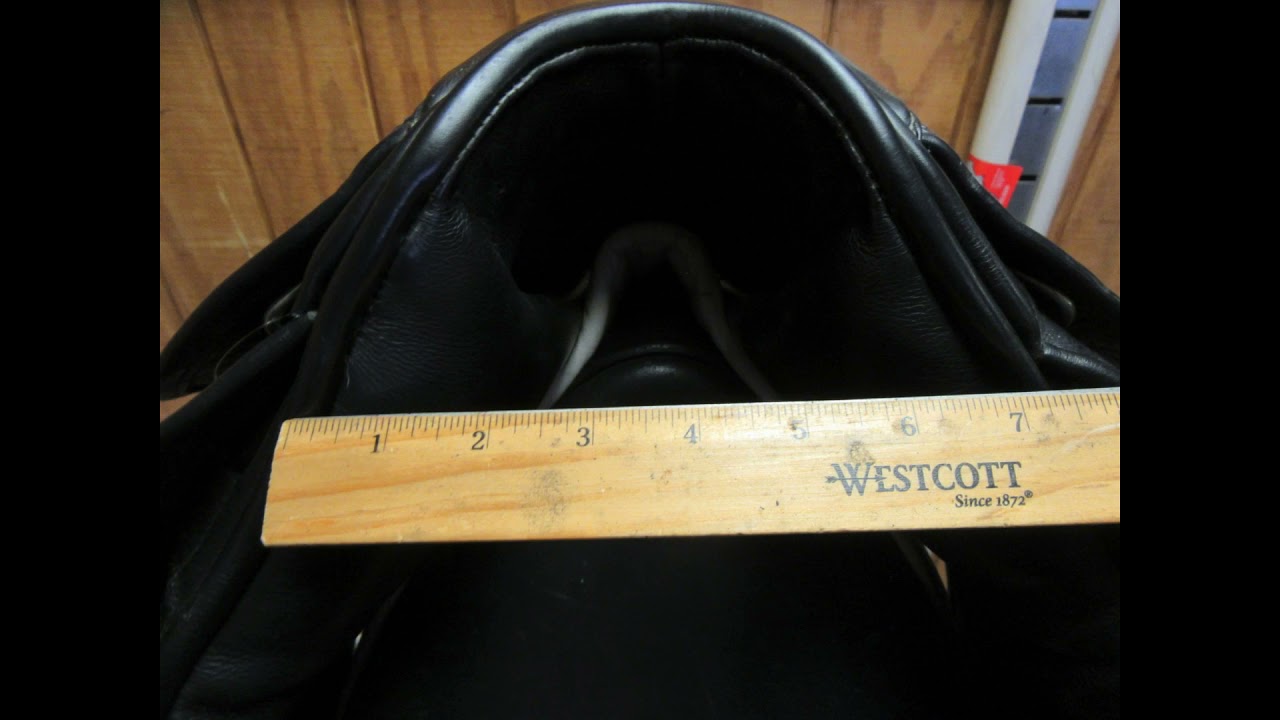 County Connection SR Used Dressage Saddle 17" n 25087 - YouTube