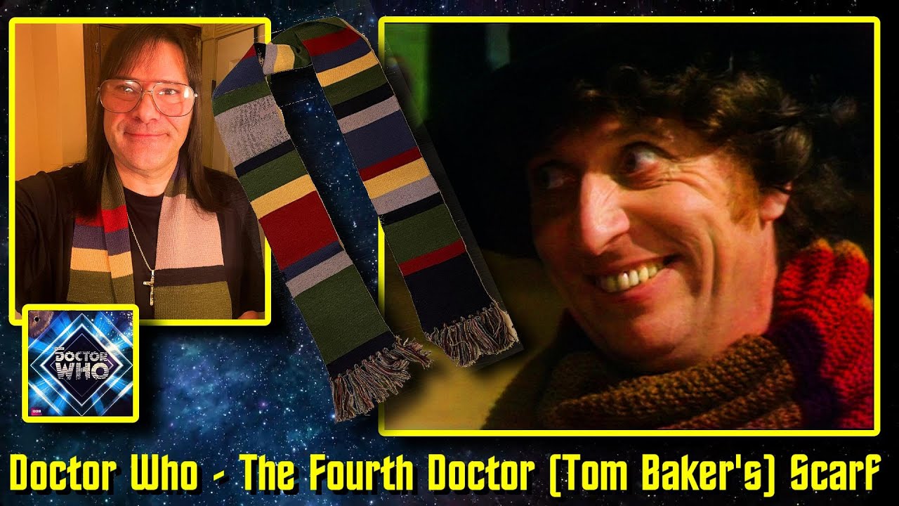 DOCTOR WHO The Fourth Doctor (Tom Baker's) Scarf worn from Seasons 12 ...