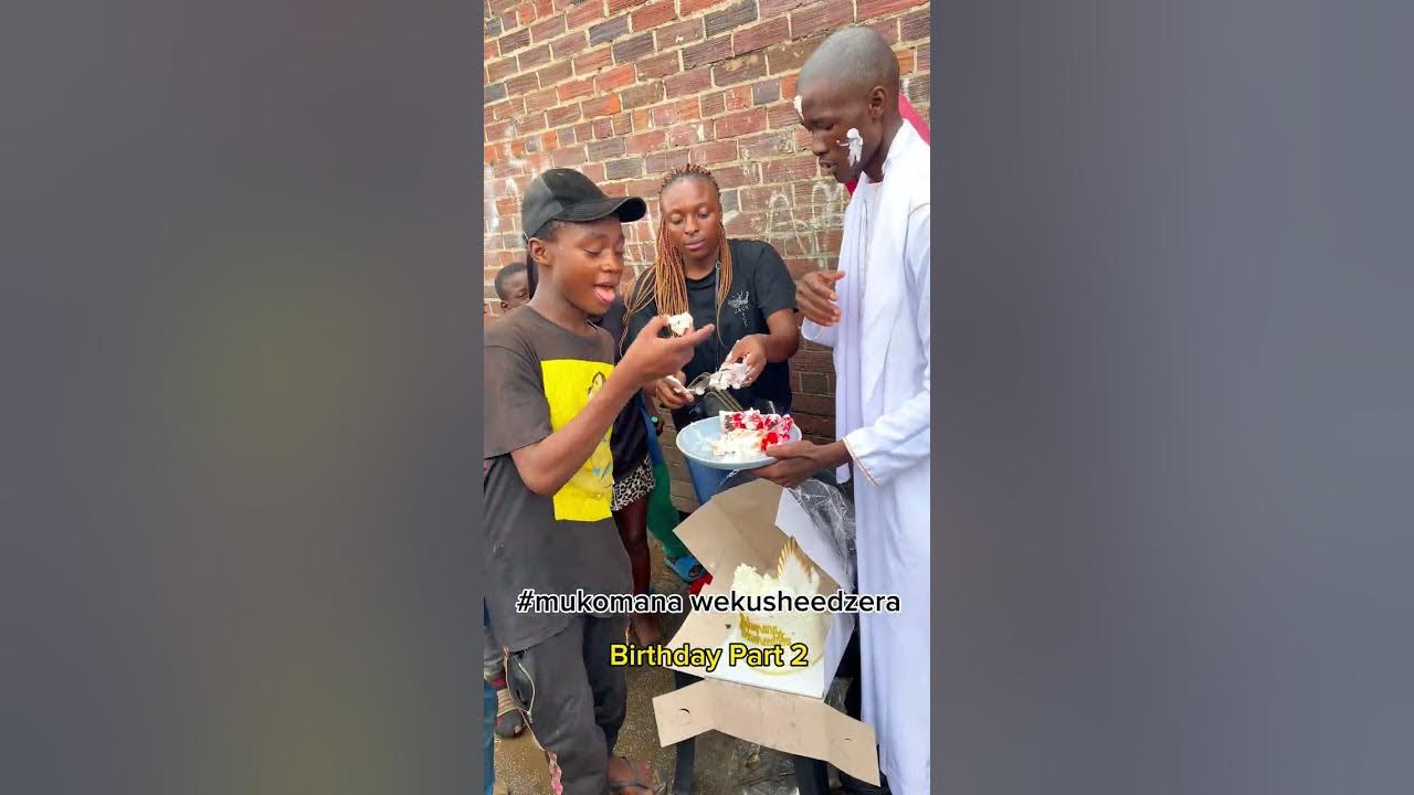 Mukomana Wekusheedzera birthday with the street kidz - YouTube