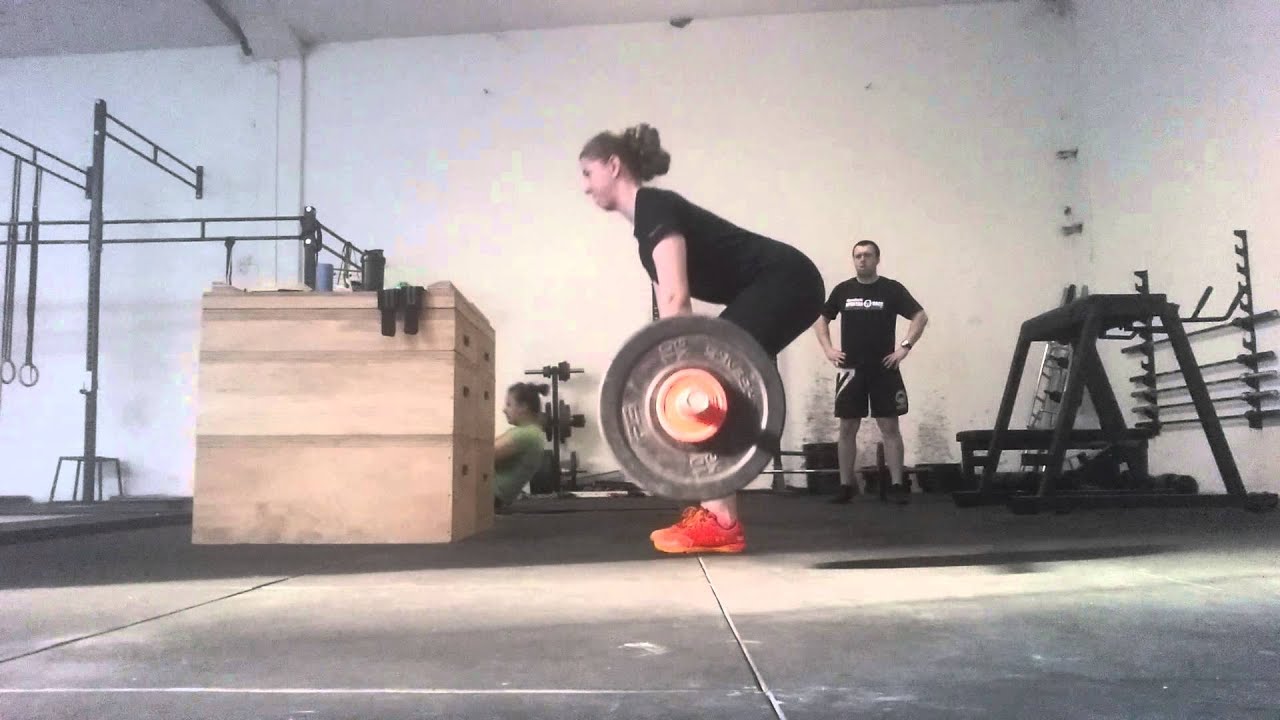 20150506 DL @75kg x 8 reps (85% 1RM) - YouTube