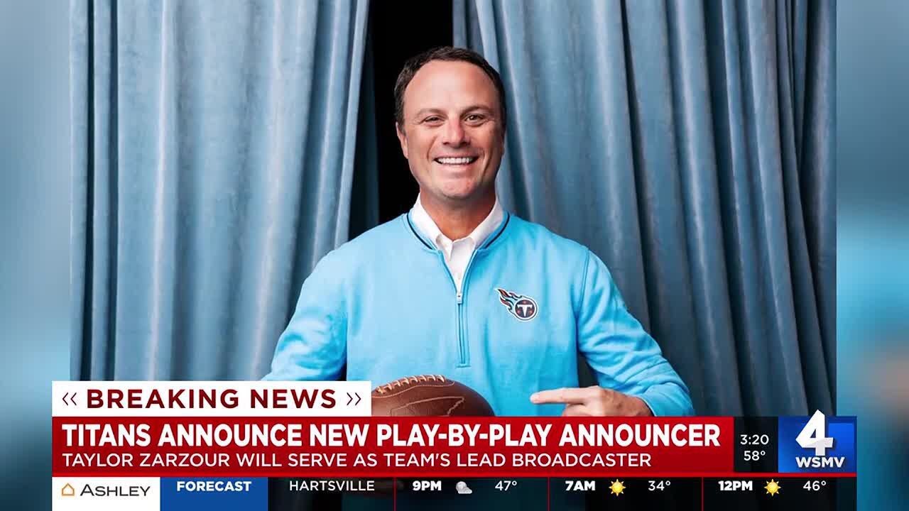 Titans announce new play-by-play announcer - YouTube