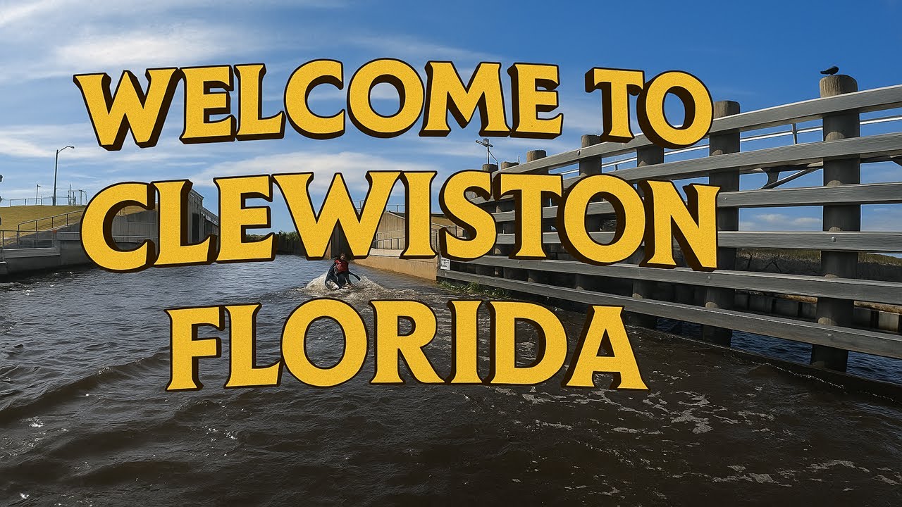 Clewiston Lock Okeechobee Florida ... Cruising down the Caloosahatchee ...