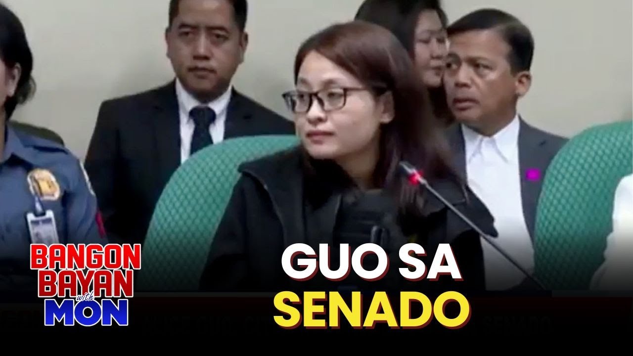 Alice Guo, cited in contempt ulit sa Senado | #BangonBayanWithMon - YouTube