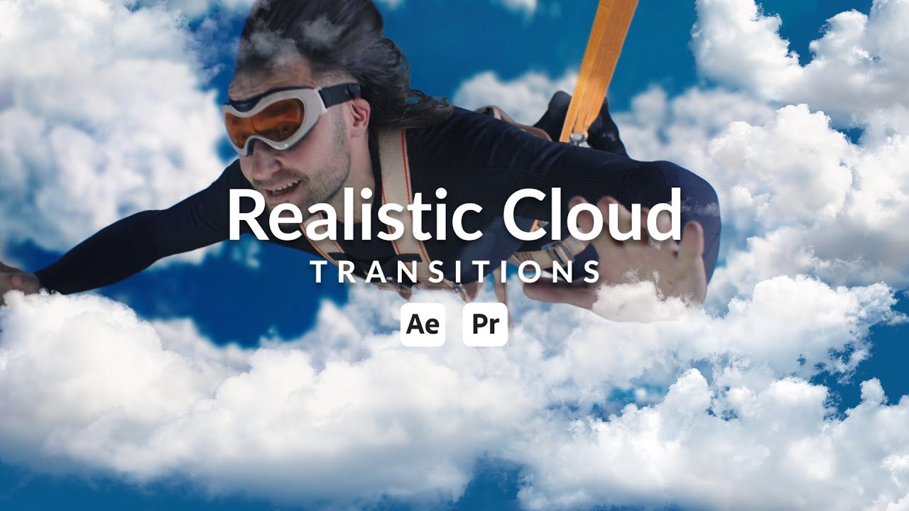 Realistic Cloud Transitions After Effects Tutorial - YouTube