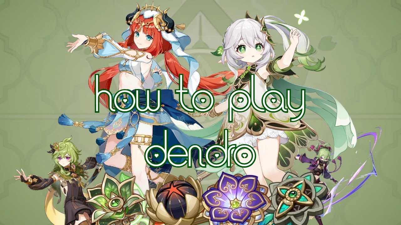 Updated guide on dendro in 2025 | genshin impact - YouTube