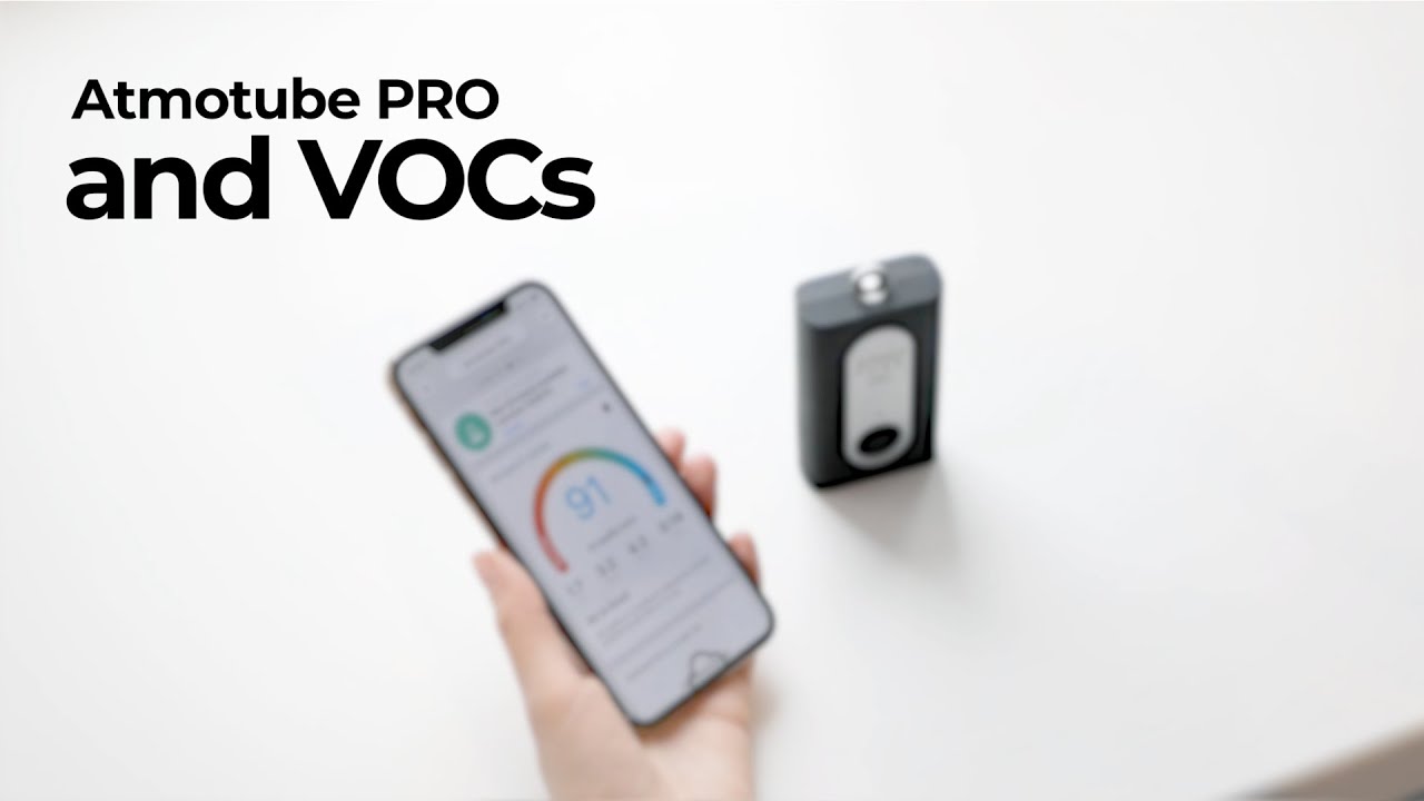 Atmotube PRO: VOC sensor - YouTube