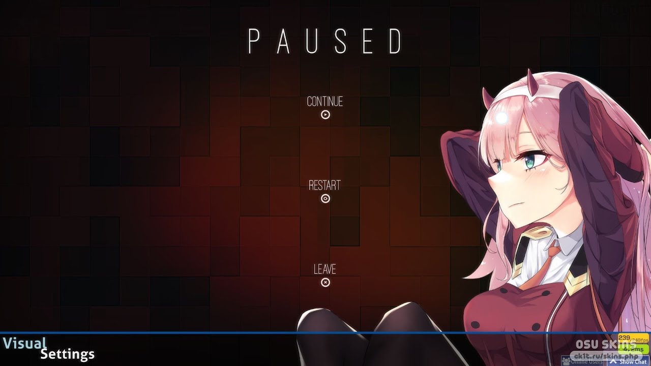Zero-Two Skin Osu { DOWNLOAD } - YouTube