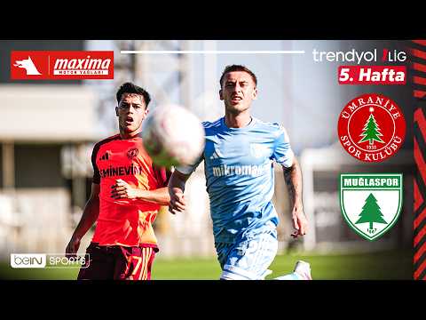 Ümraniyespor - Muğlaspor | 5. Hafta Maç ÖZETİ | Trendyol 1. Lig - 2026/27