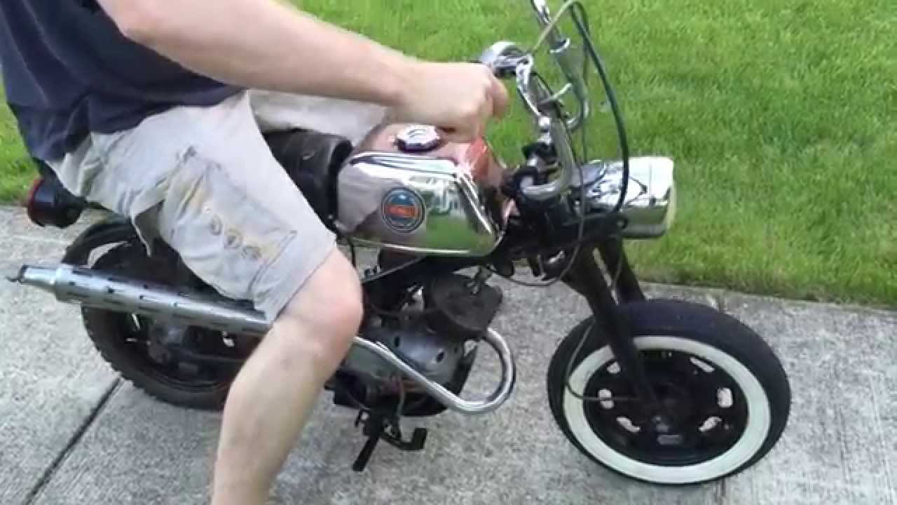 1972 Benelli Dynamo II 65cc Start Up and Running - YouTube