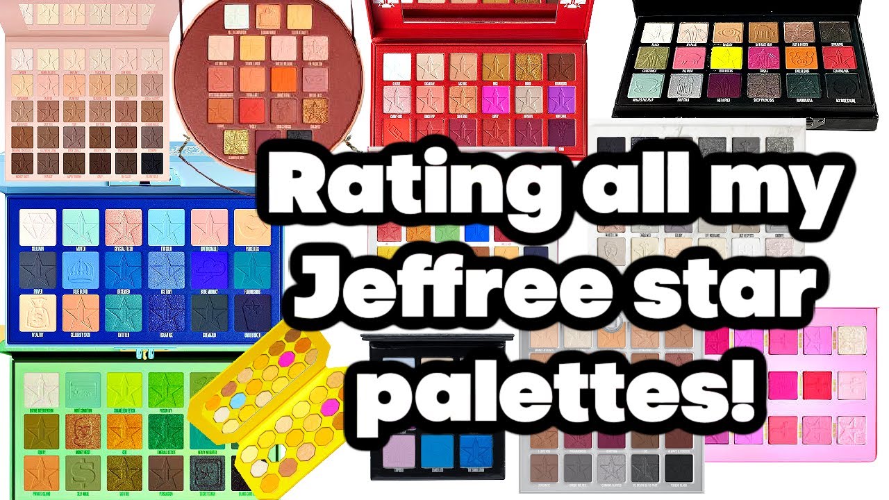 What Jeffree Star palettes are worth buying? Rating all my JSC ...
