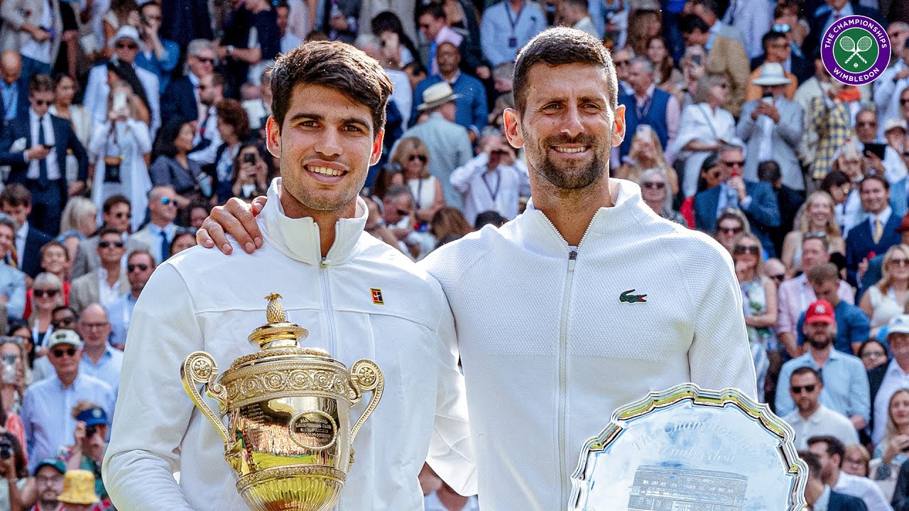 Gentlemen's Singles Final On-court Presentation | In full | Alcaraz vs ...