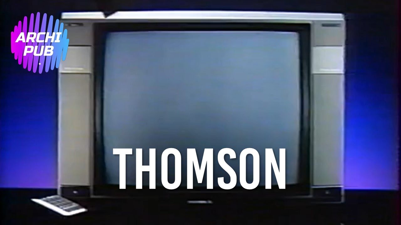 Publicité Téléviseur Thomson MC4 - 1985 - YouTube