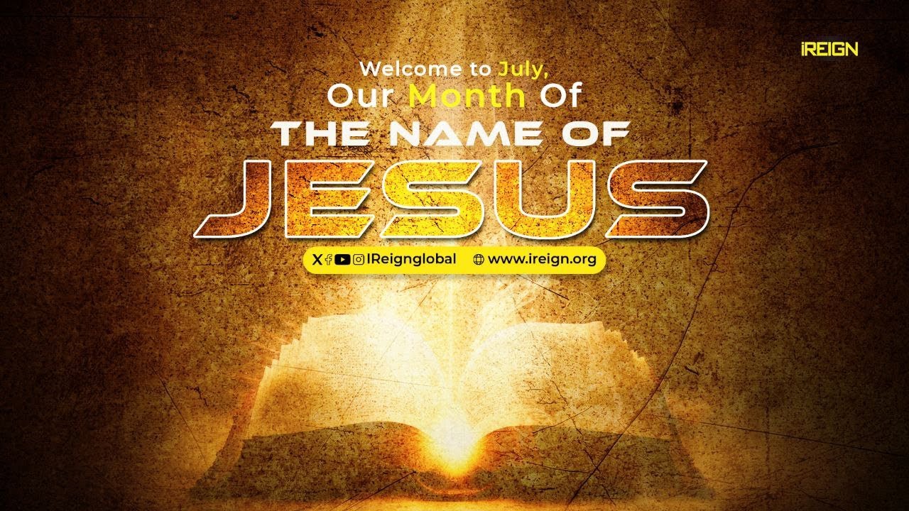 THE NAME OF JESUS with Bishop Feyi | iReign Global Sunday Service ...