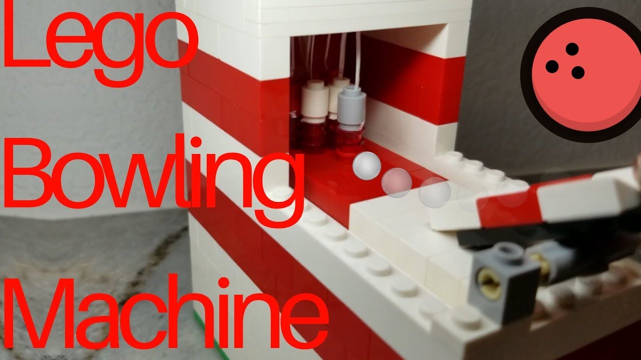 Mini Lego Bowling Machine - YouTube