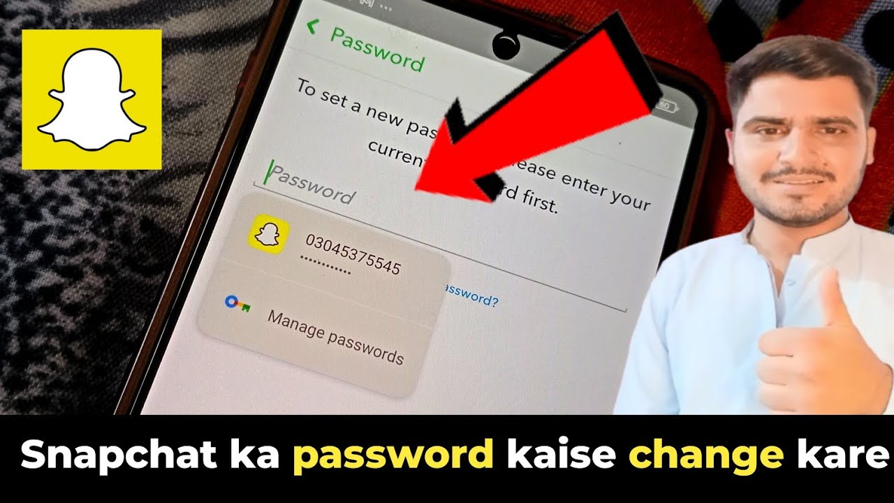 Snapchat ka password kaise change kare | How to change Snapchat ...
