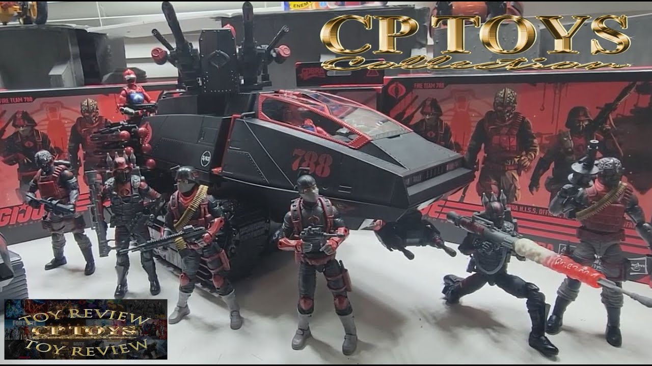 GIJOE CLASSIFIED HISS TANK REVIEW - YouTube