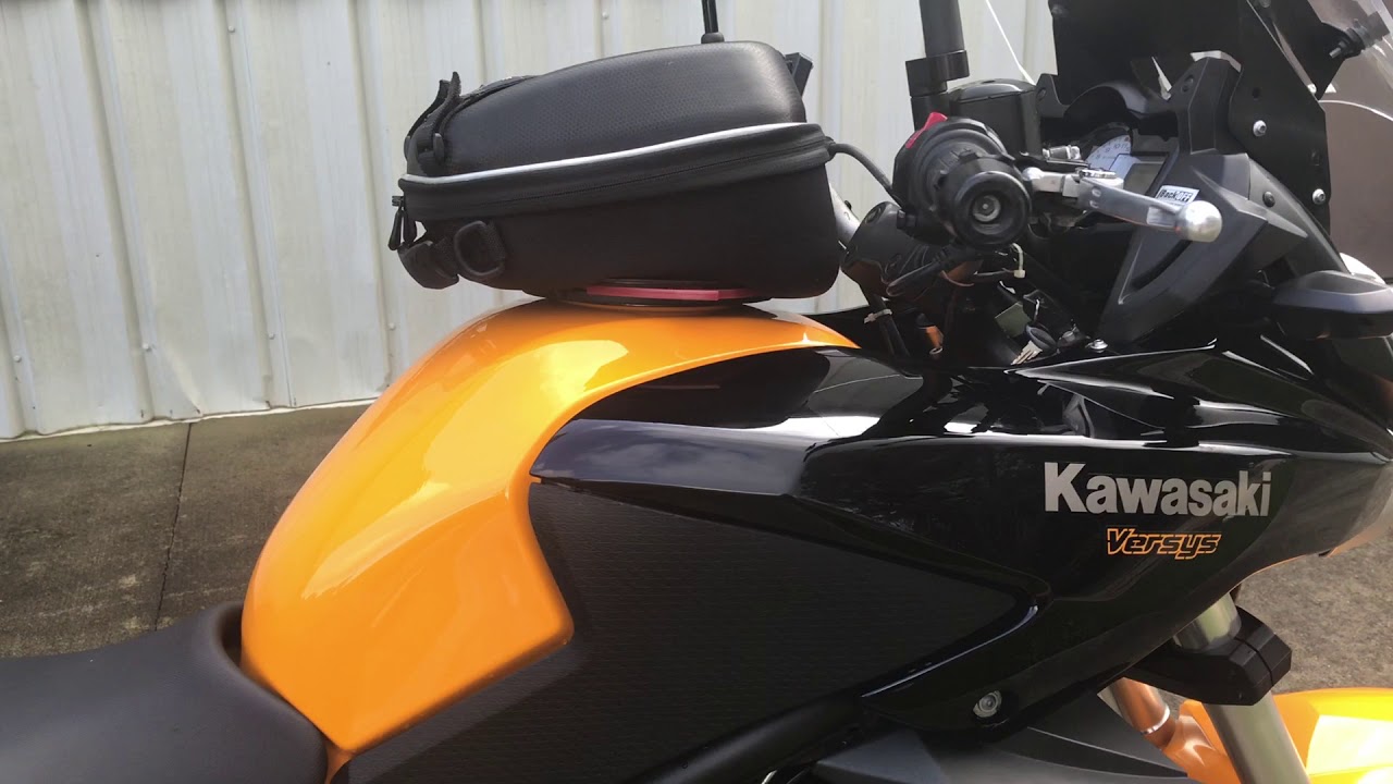 2012 - Kawasaki - Versys Pearl Solar Yellow / Ebony - YouTube