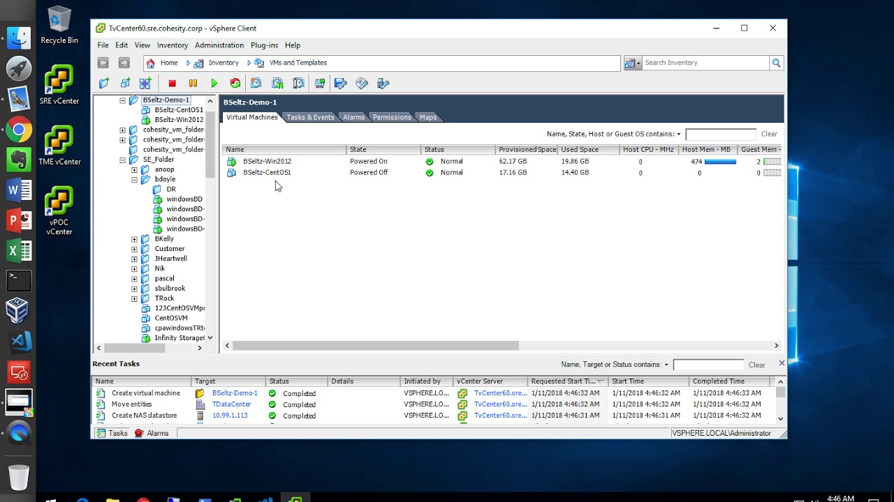 Instant VM Recovery Using Cohesity - YouTube