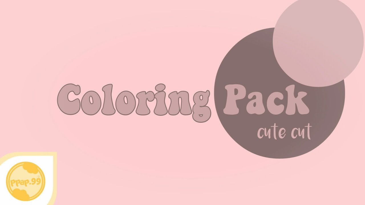 'Coloring Pack, Ae Inspired' | Special 1k subs! - YouTube