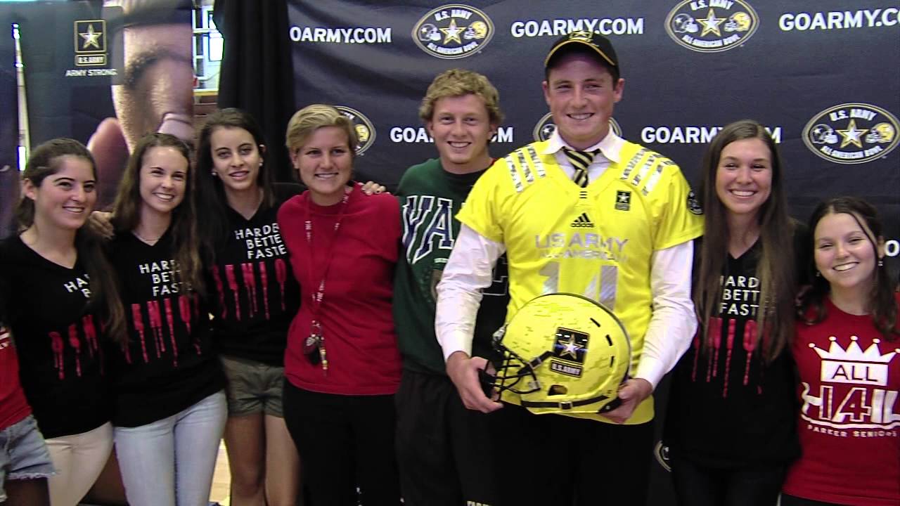 PPR: Zach Schmid selected to U.S. Army All-American Bowl - YouTube