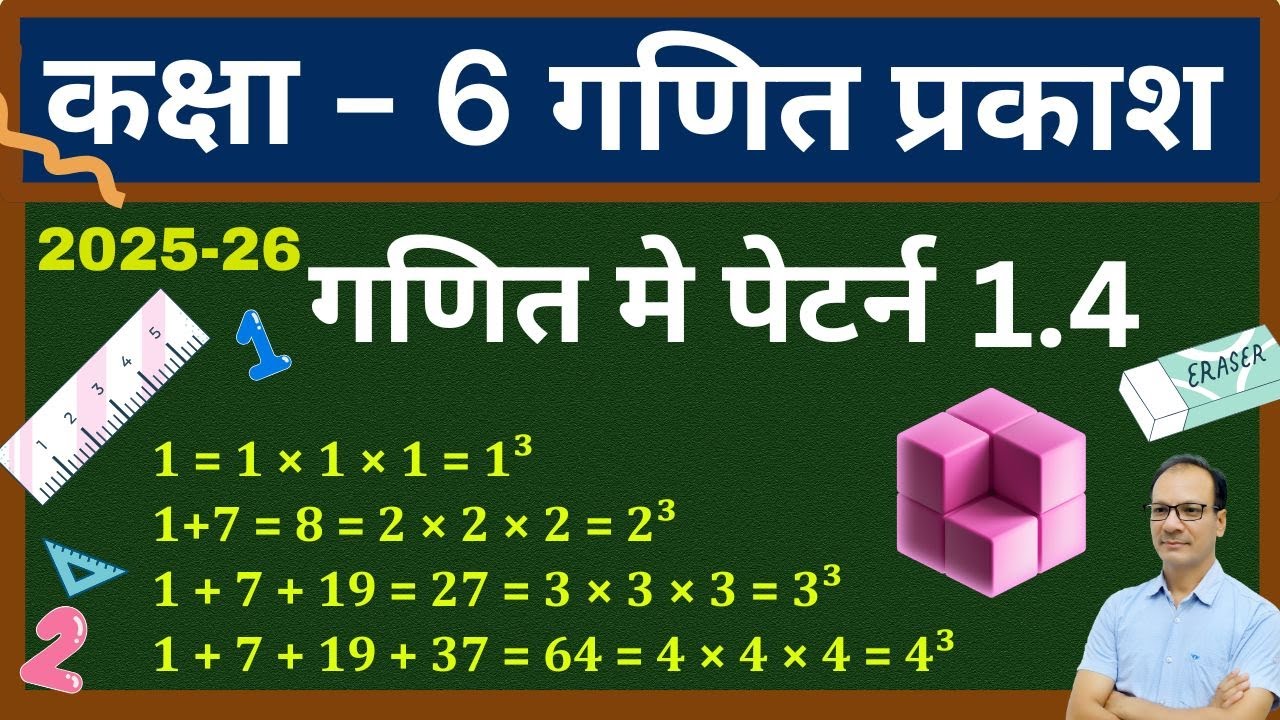 गणित प्रकाश | कक्षा 6 | Ganit Prakash Class 6 Chapter 1 | Class 6 Ganit ...