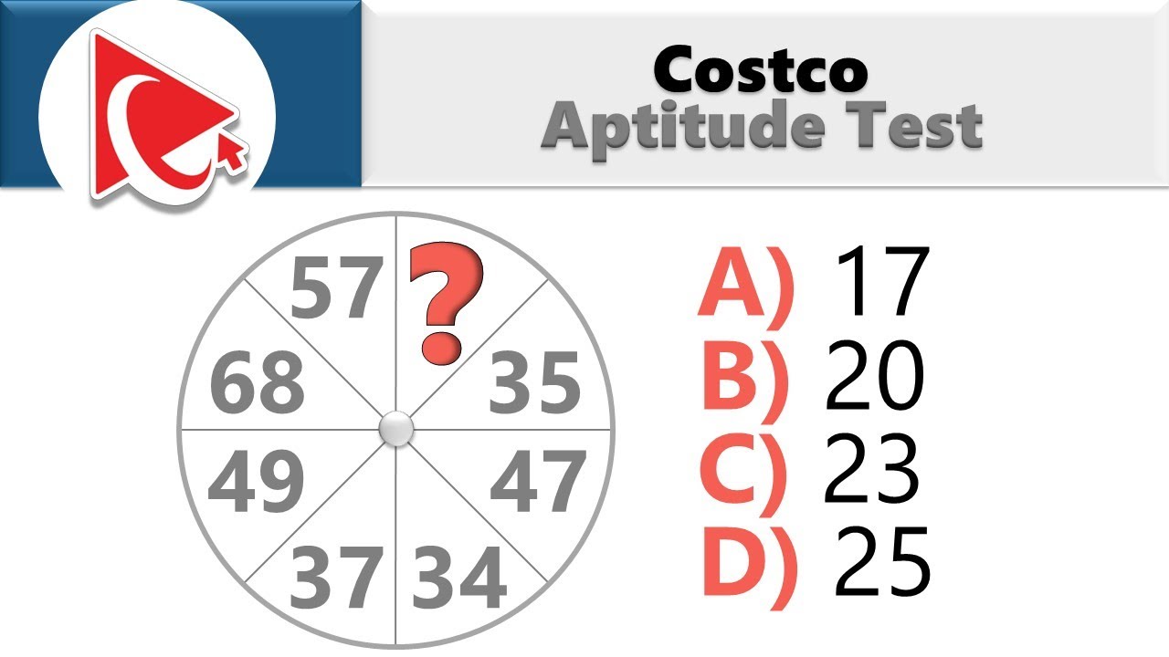 How to Pass Costco Aptitude Test - YouTube