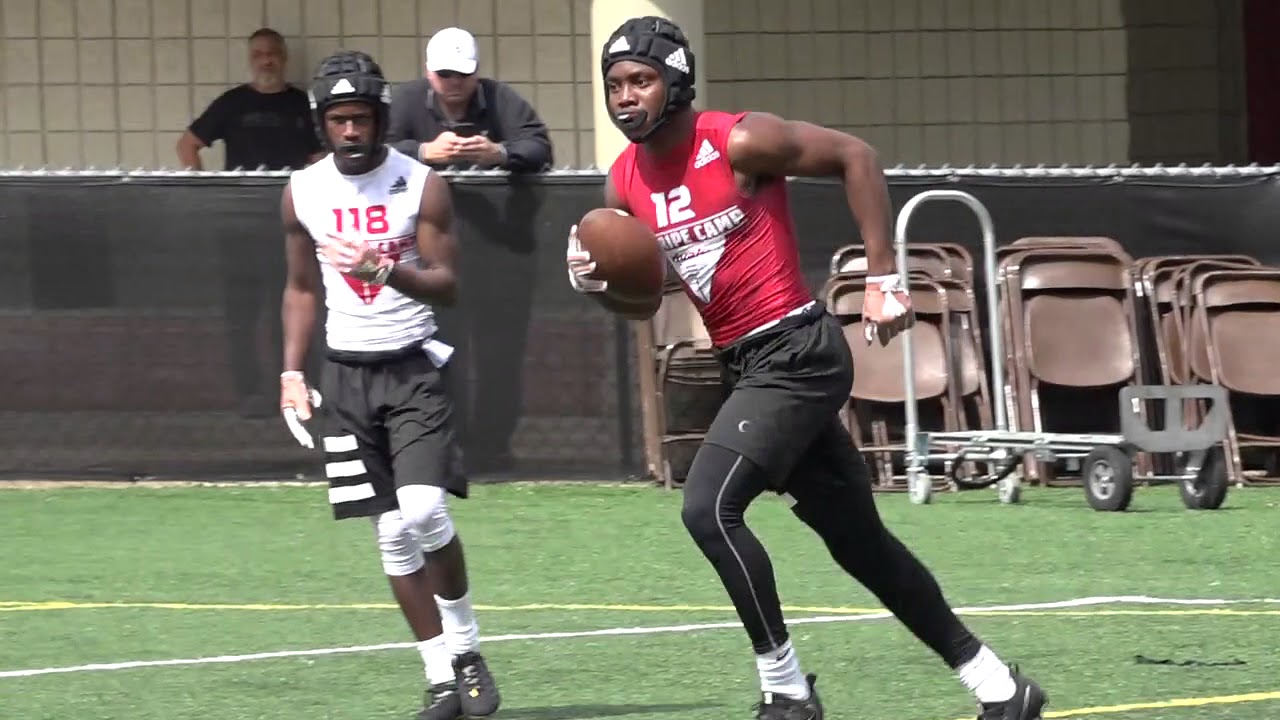 Tyler Judson Highlights #12 Rivals Camp Series Mobile 2018 - YouTube