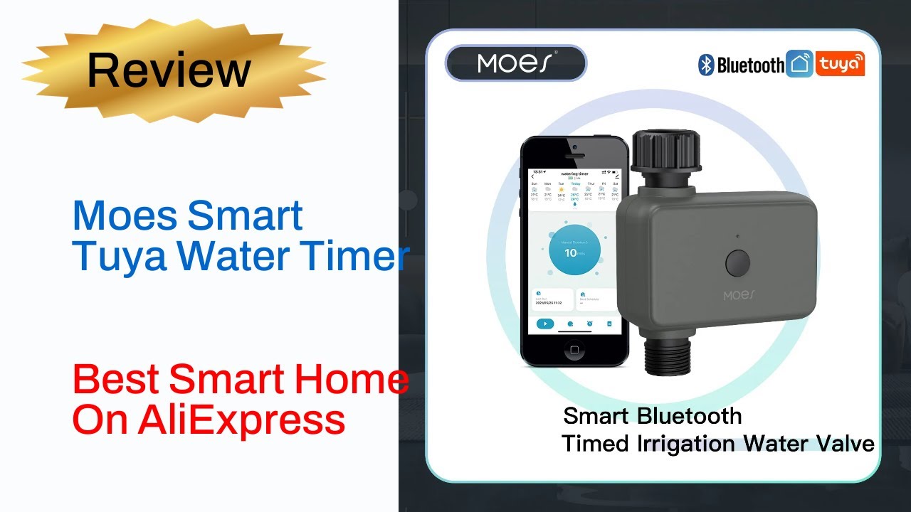 Review Moes Smart Tuya Water Timer - Top 5 Best Smart Home Product On ...