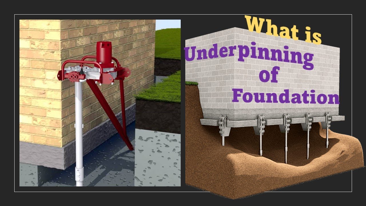 What is Underpinning the Foundation? | Underpinning Methods - YouTube