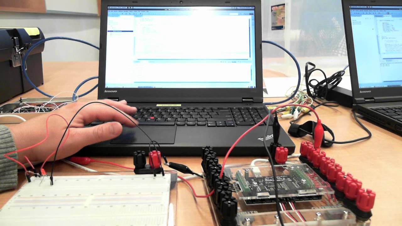 Phidget Connected LED controlled via Java to blink only 8 times. - YouTube