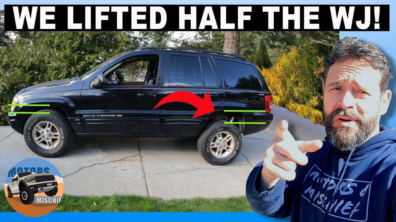 We Lifted Half the WJ - Project Jeep Grand Cherokee WJ Part 14 - YouTube