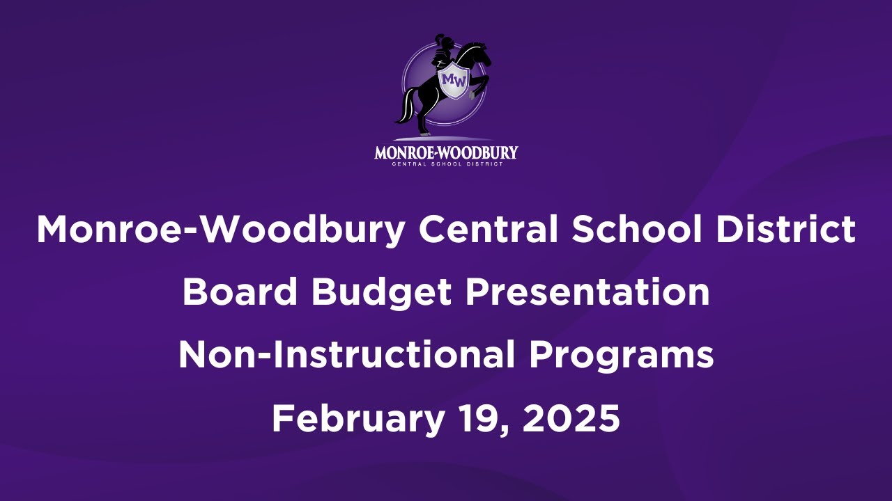 MWCSD - Board Budget Presentation: Non-Instructional Programs ...