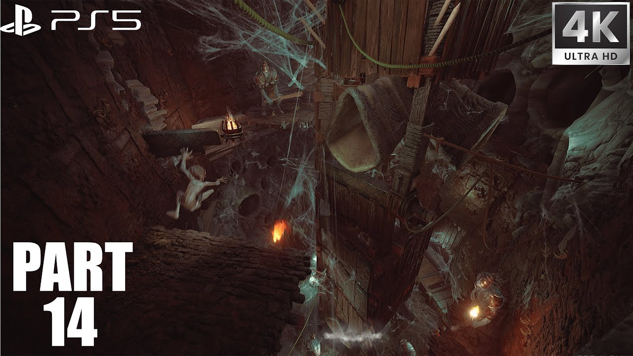 THE LORD OF THE RINGS GOLLUM Gameplay Walkthrough Part 14 [4K 60FPS PS5 ...
