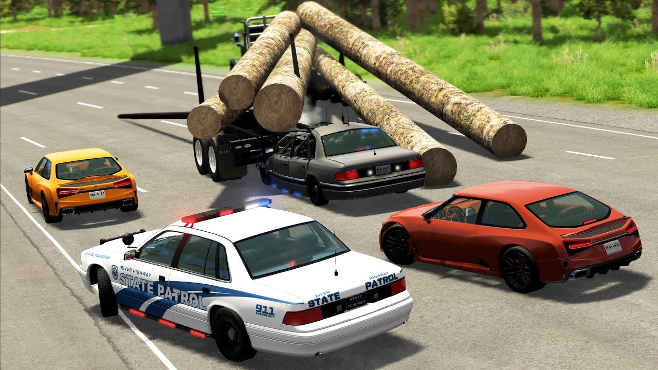 Police Anti-Street Racing Unit 7 | BeamNG.drive - YouTube